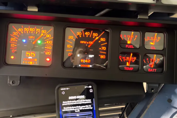 Digital Gauges Modernize A Raptor-Style Classic F-250 Project